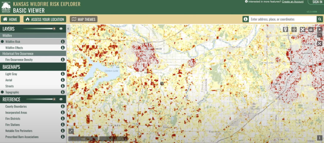 Fire chief and online assessment tool highlight the risk of wildfires ...
